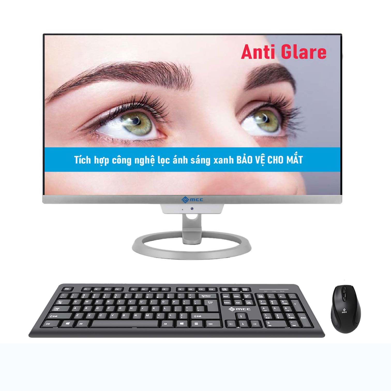 Máy tính đồng bộ All In One MCC A12445M24CW, CPU Core i5 12400, H610 ...