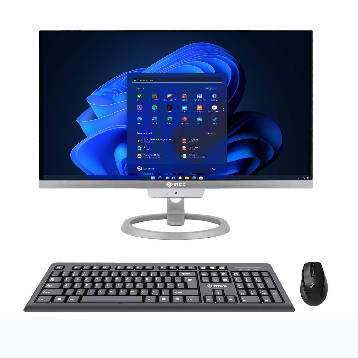 Máy tính đồng bộ All In One MCC-M24A74082W, CPU Pentium G7400, H610 ...