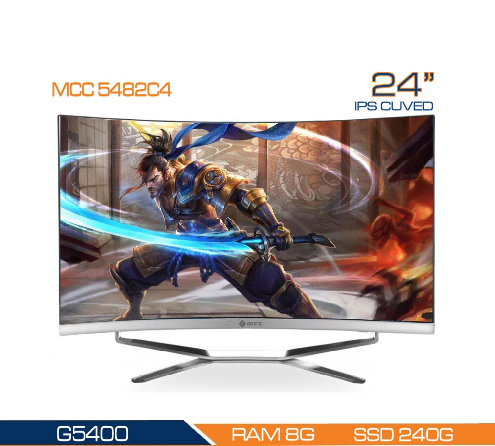 Mua máy tính, PC AIO MCC 5482C4 CHÍNH HÃNG (CPU G5400/ Ram8G/ SSD240G)